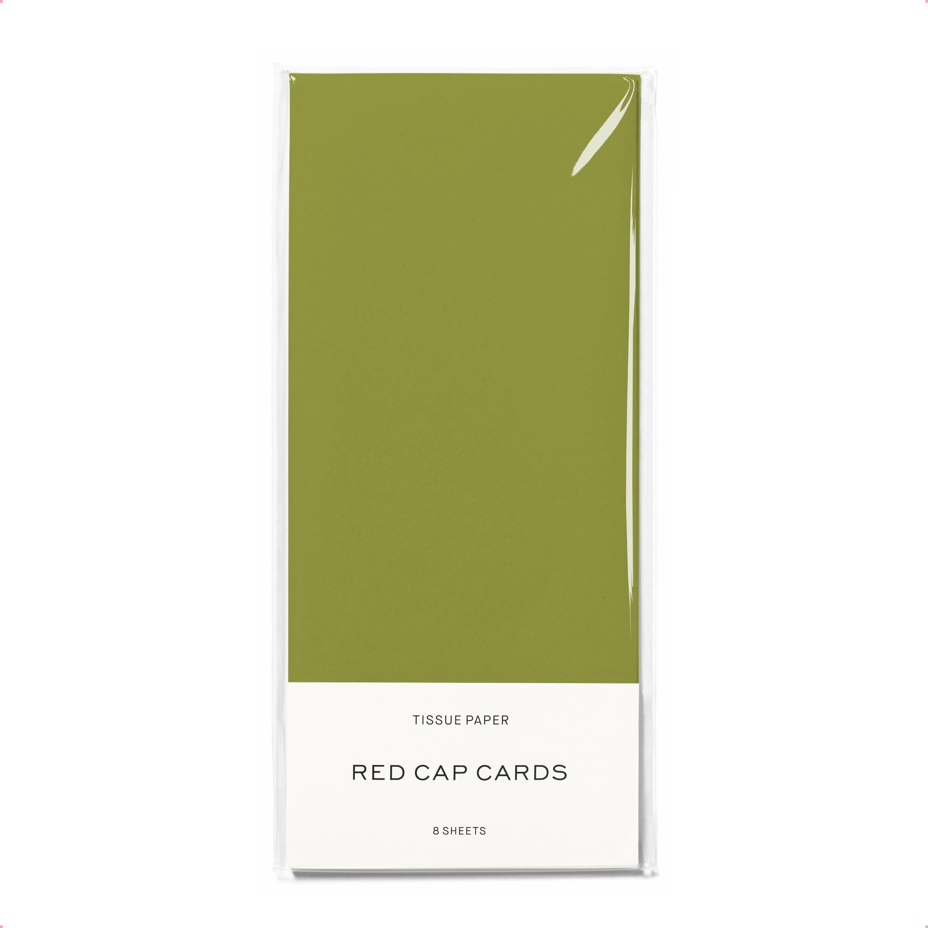 Chartreuse tissue paper: 8 Sheets - Aisling Designs